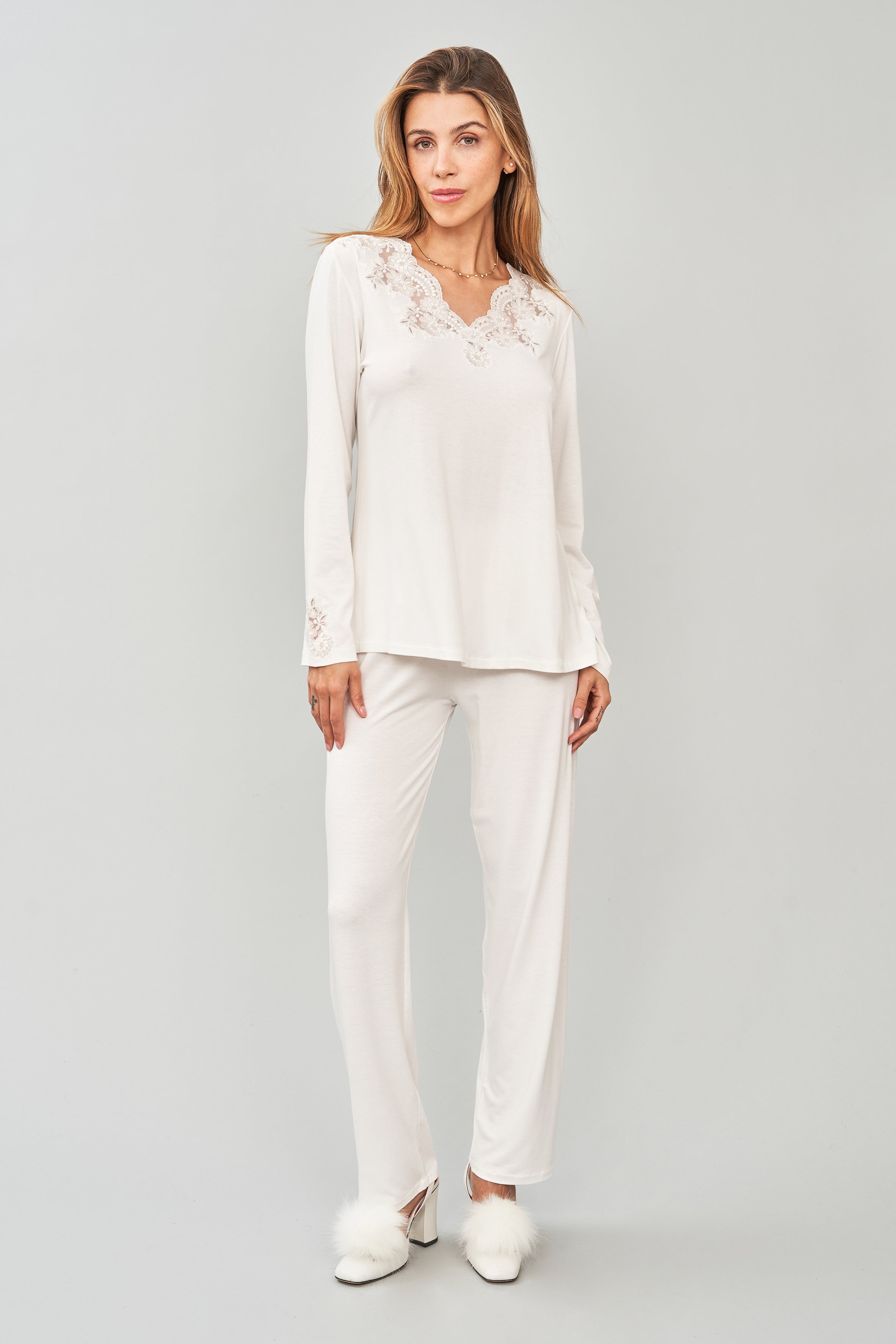 Viscose Jersey Pyjama – Flora Lastraioli Shop Online